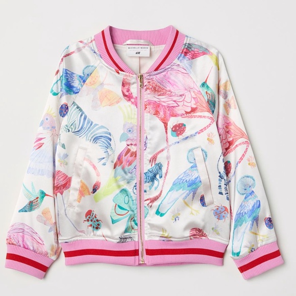 H&M | Jackets & Coats | Michelle Morin X Hm Bomber Jacket | Poshmark